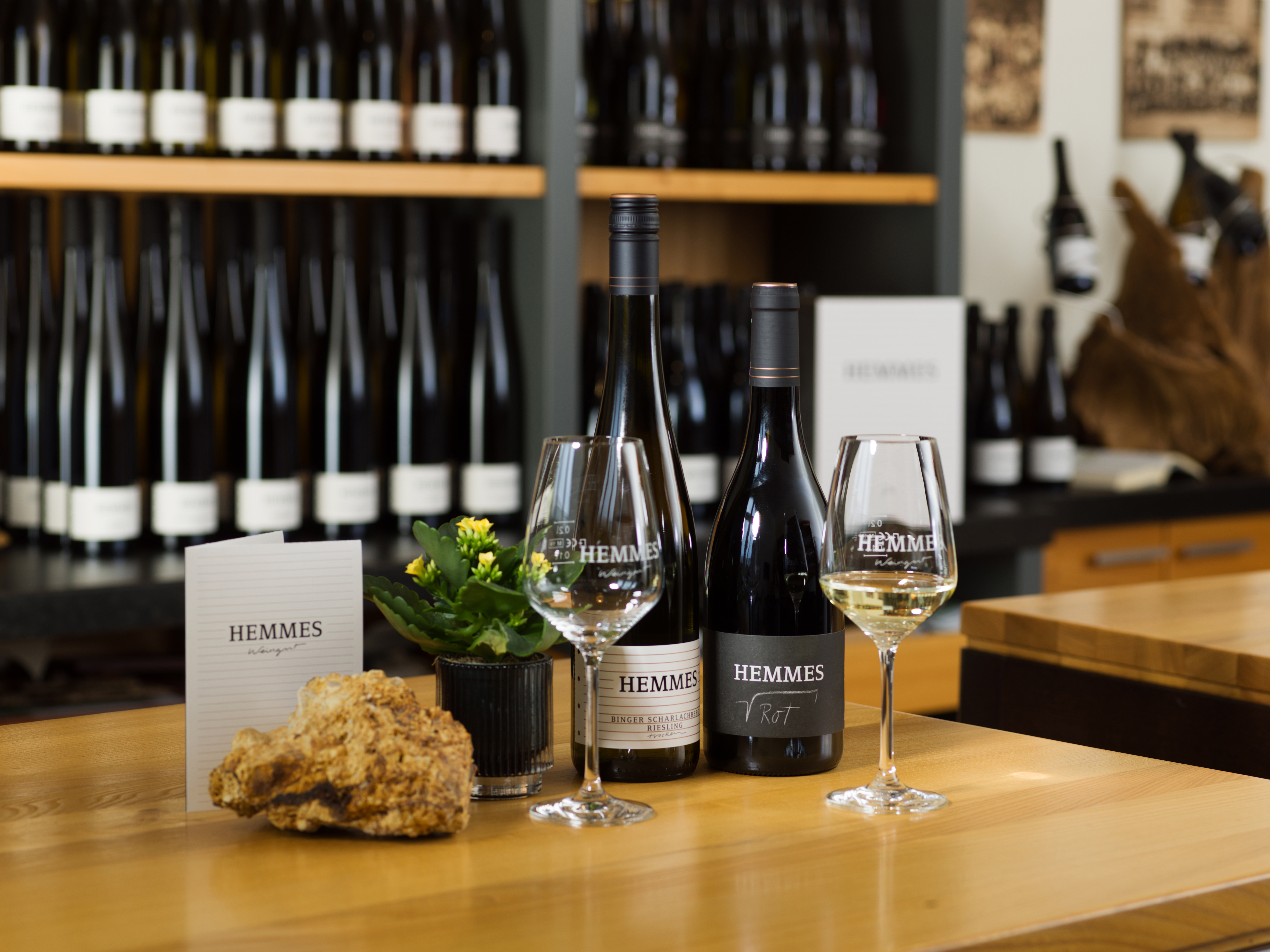 Weingut Hemmes - die Vinothek in der Weinschule in Bingen am Rhein